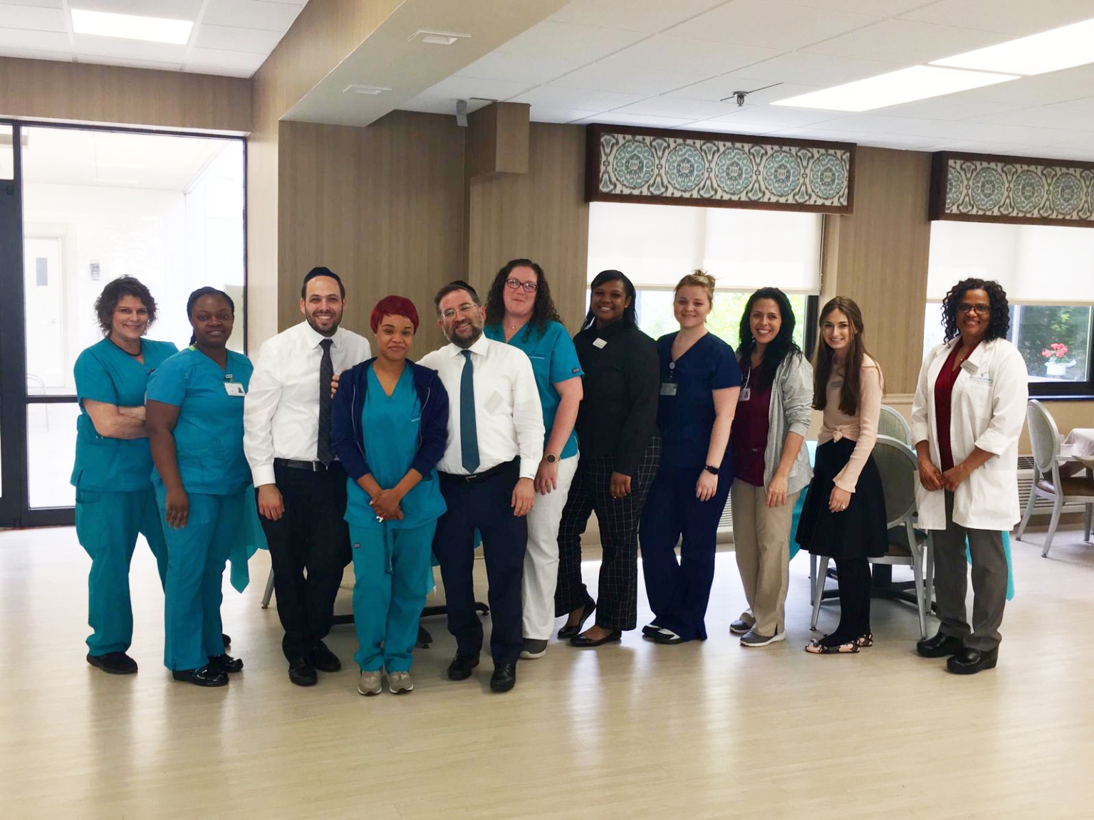 Residents and Staff at Willow Springs Rehabilitation & Healthcare ...